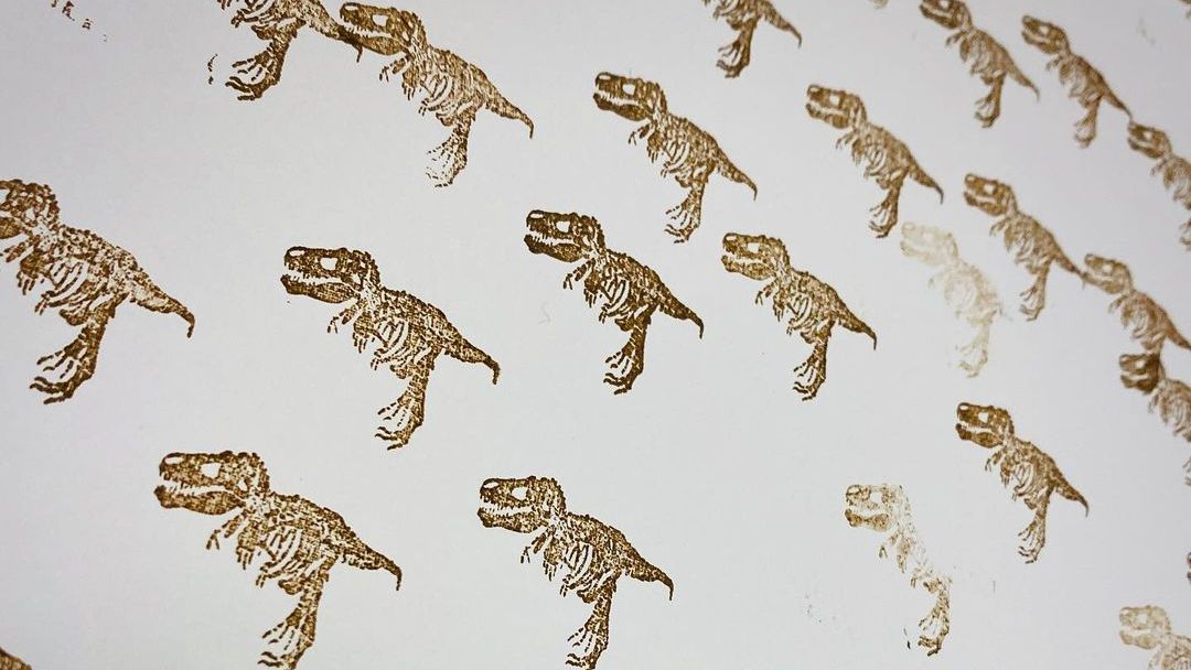 How We Made Dinosaur Bone Ink From Real Fossils