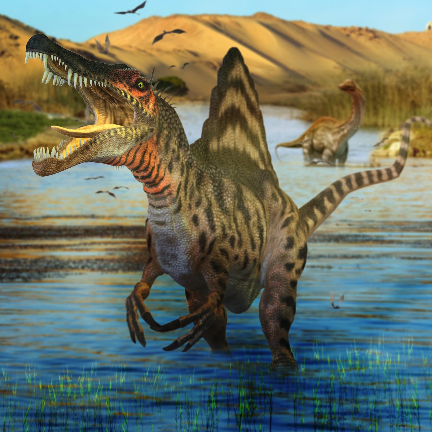 Spinosaurus Profile Picture And Facts