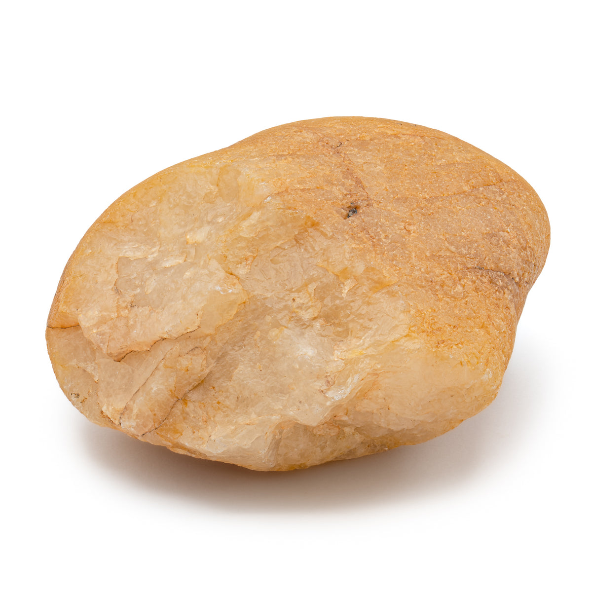 Paleolithic Stone Tool 3.93" Chopper Collectible Specimen - Mini Museum