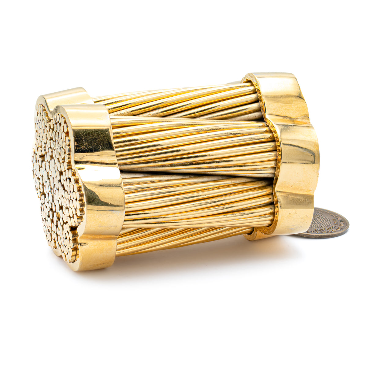 Golden Gate Bridge Suspender Rope Cross-Section SOLD 4.16"