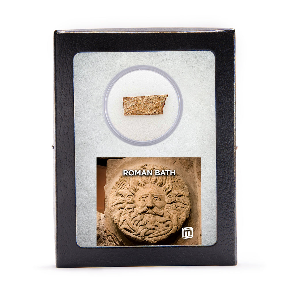 Roman Bath Hypocaust Flue Brick Fragment Collectible Specimen, Includes ...