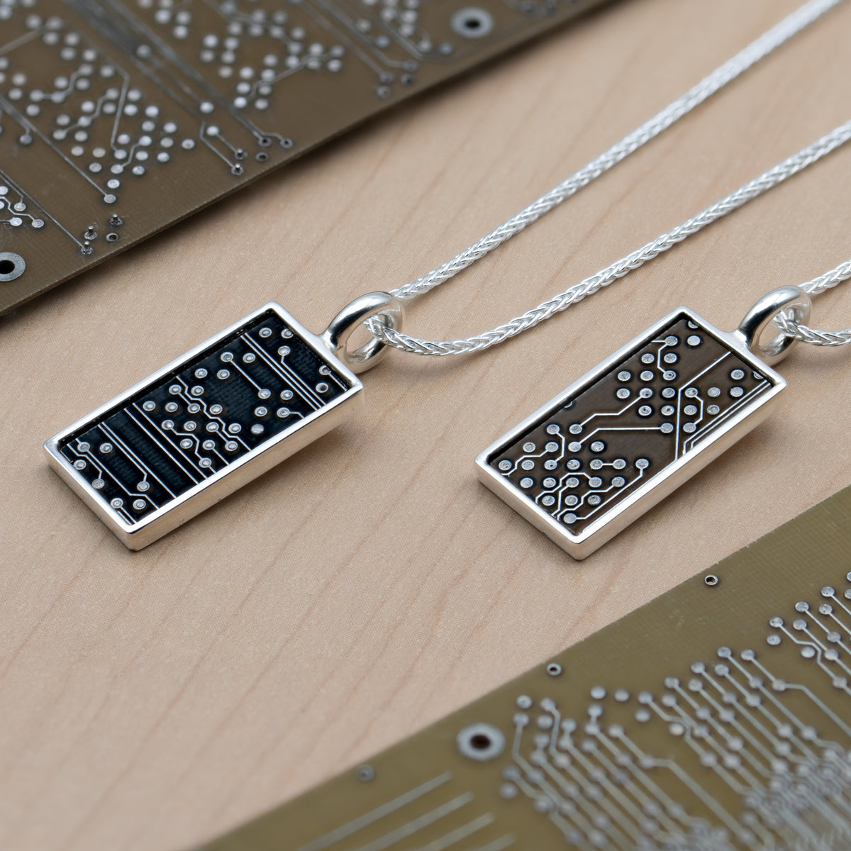 First Supercomputer Cray-1 Pendant Necklace - Computer Jewelry