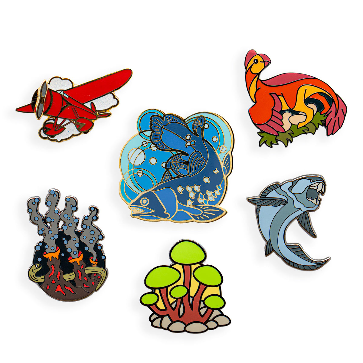 Mini Museum Fifth Edition Enamel Pins