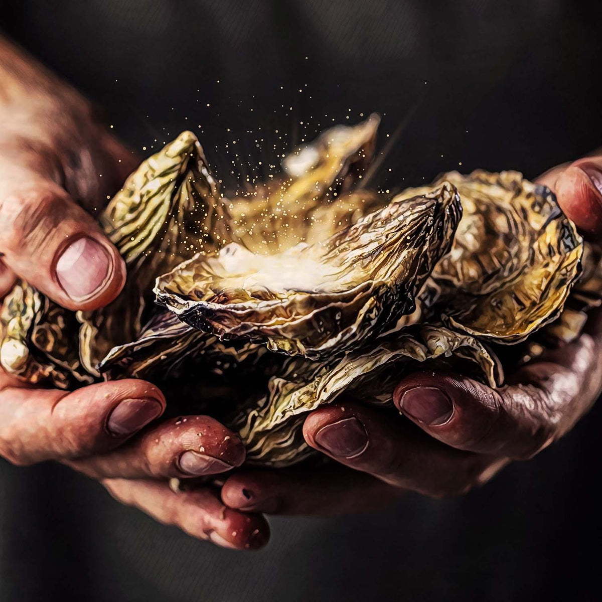 Cultured Pearl Collectible Specimen, Includes Display Case - Mini Museum