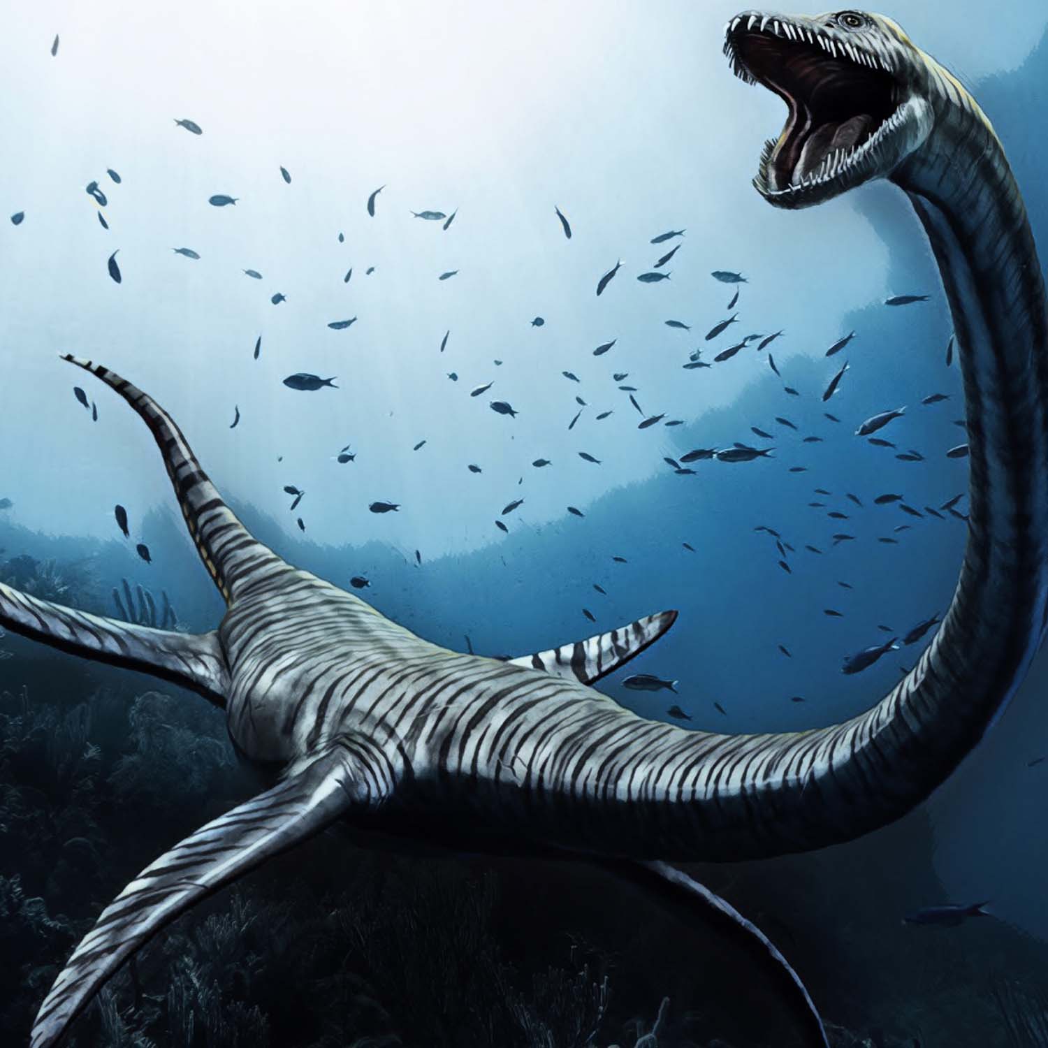 Plesiosaur Size Plesiosaurus By Epic Miniatures |TTRPG|DND|